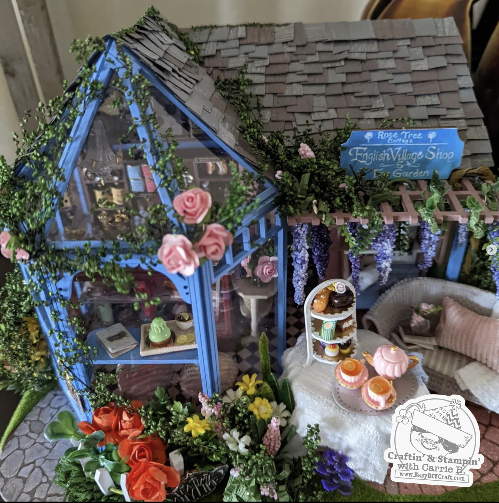 Miniature Tea Room Project - Floppy Poppy Gifts